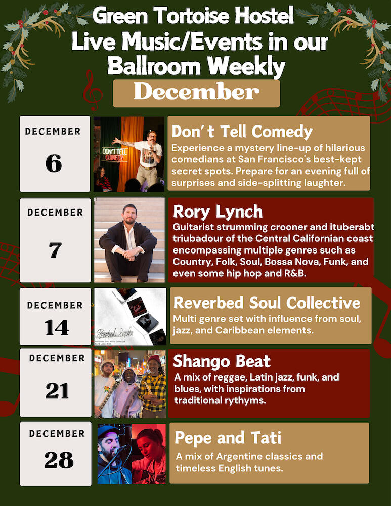 Green Tortoise Hostel in San Francisco - Prices 2021 (How to compare?)